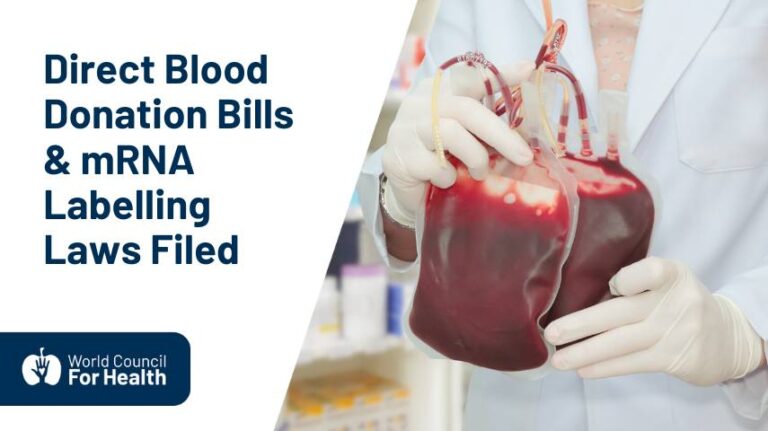 Ten US States File Direct Blood Donation Bills & mRNA Labeling Laws ...